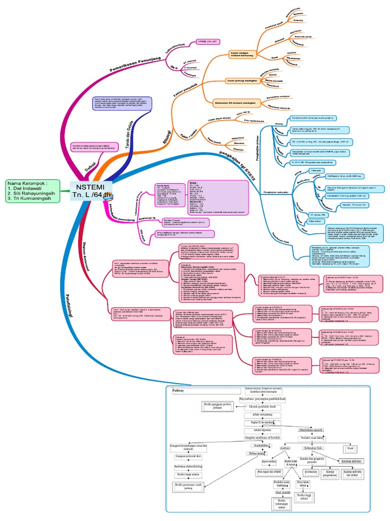 Mind Map Nstemi | PDF