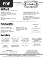 Blue Box Cafe Menu | PDF | Salad | Foods
