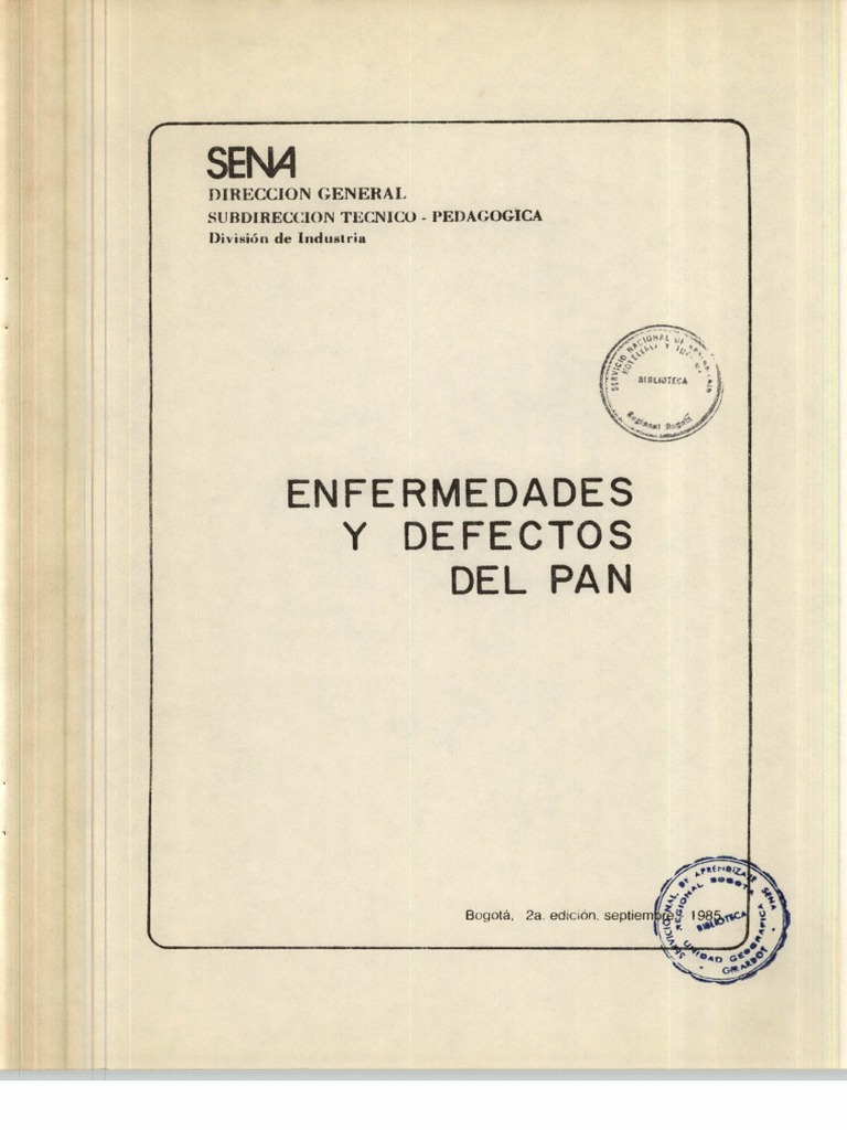 Enfermedades Defectos Pan | PDF