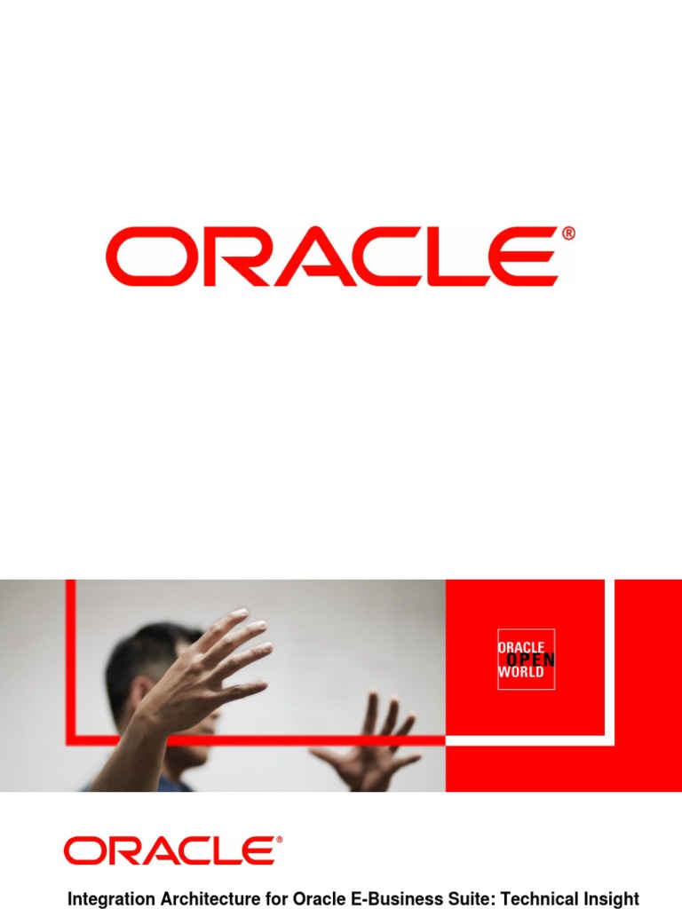 Integration Architecture EBS R12 | Download Free PDF | Application ...