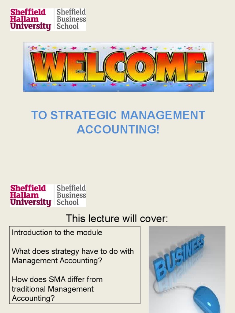 To Strategic Management Accounting! | PDF | Management Accounting ...