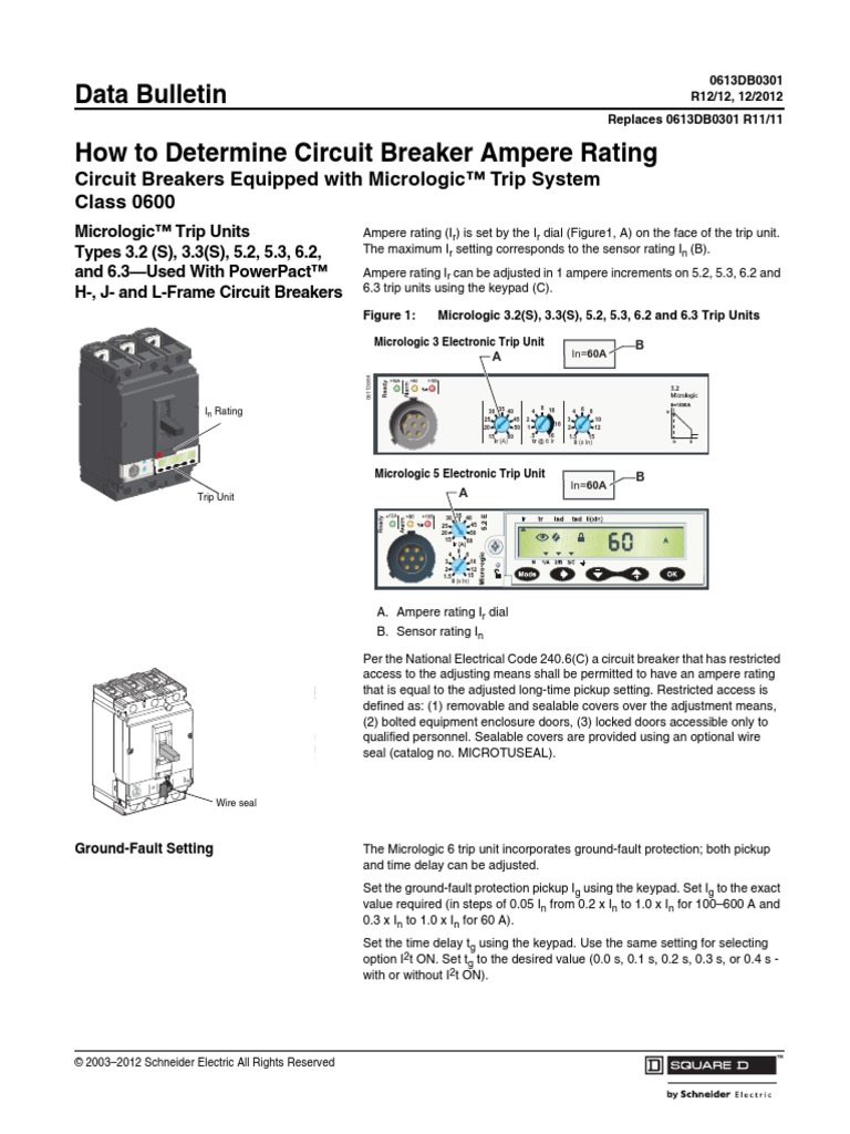 Circuit Breaker | PDF | Electrical Connector | Electric Power