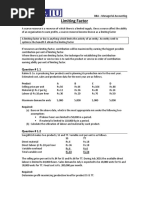 CH 5 - Limiting Factor Questions & Solution | PDF | Prices | Market ...