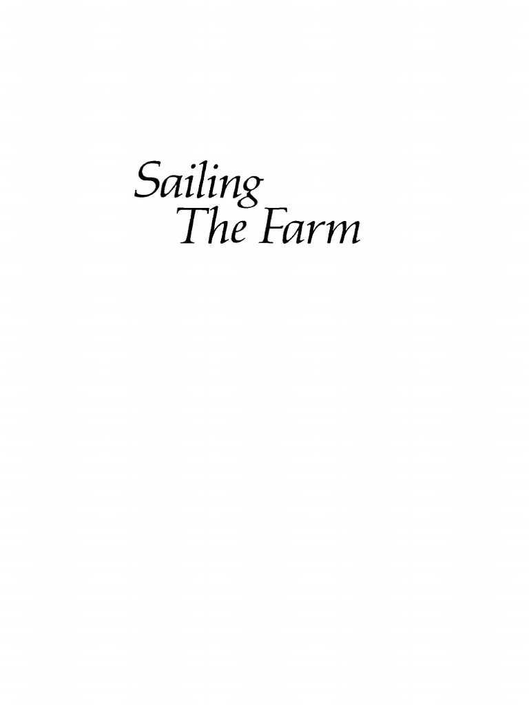 Sailing The Farm, 1981 | Download Free PDF | Handgun | Foods