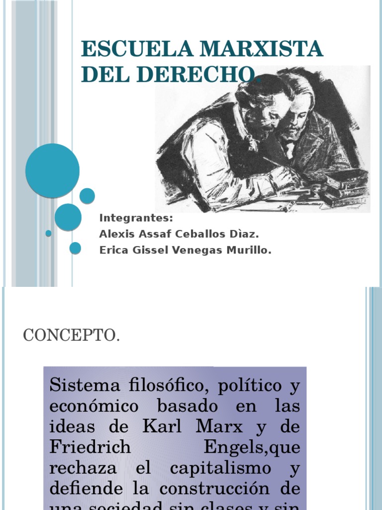 Escuela Marxista Del Derecho | PDF | marxismo | Friedrich Engels