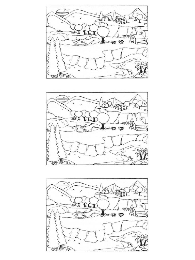 Formas de Relevo - Desenho | PDF