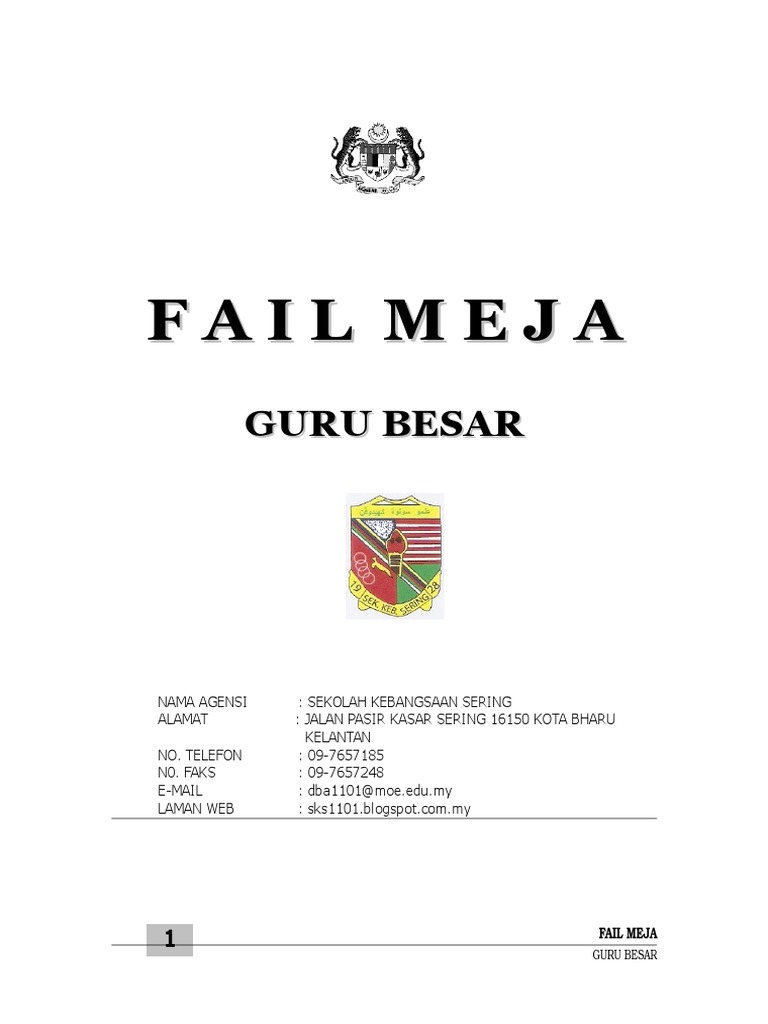 FAIL MEJA GURU BESARr | PDF