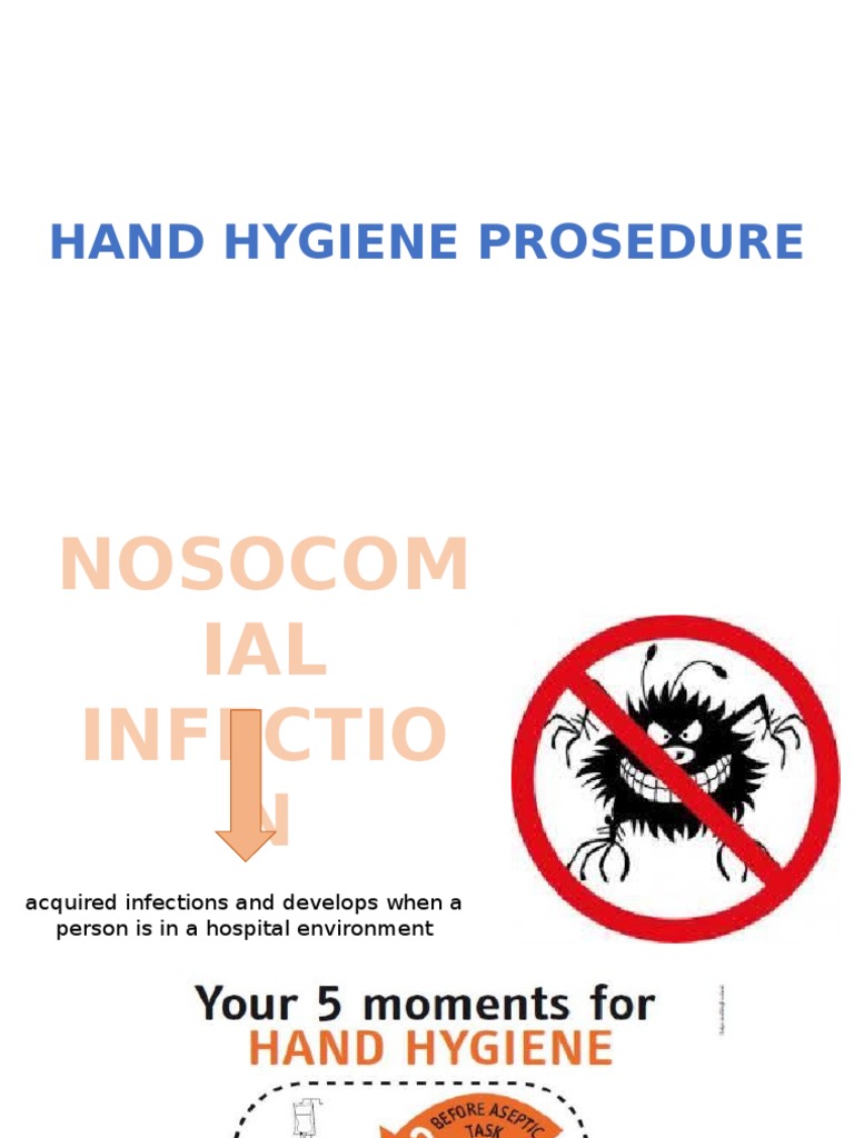Hand Hygiene Procedure for Hospitals | PDF