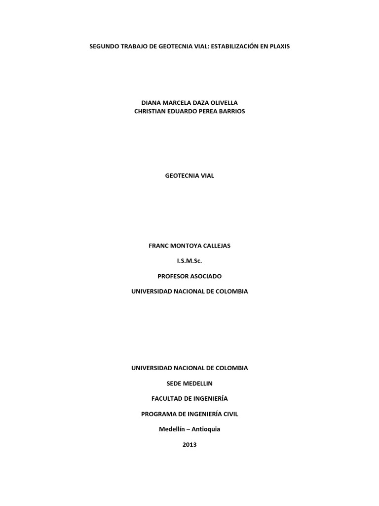 Estabilización de Taludes en Plaxis | PDF | Point and Click | Ventana ...