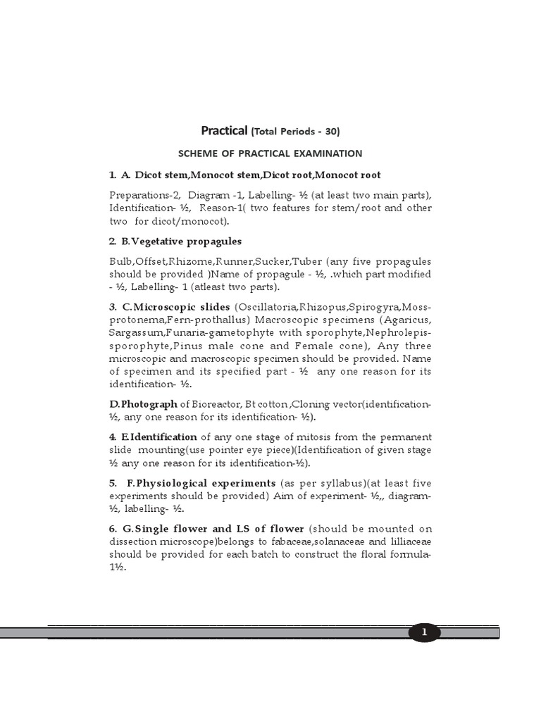 BSc 1st Year Botany Practical Guide | PDF | Landscape | Agriculture