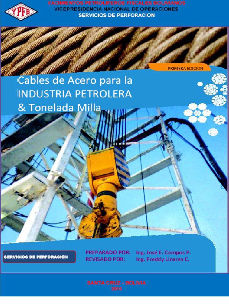 Cable de Perforacion y Ton Milla | PDF | Fatiga (material) | Acero