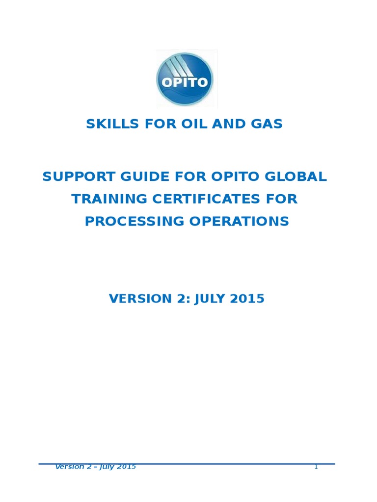 Oil and Gas Skills Guide | PDF | Occupational Safety And Health | Safety