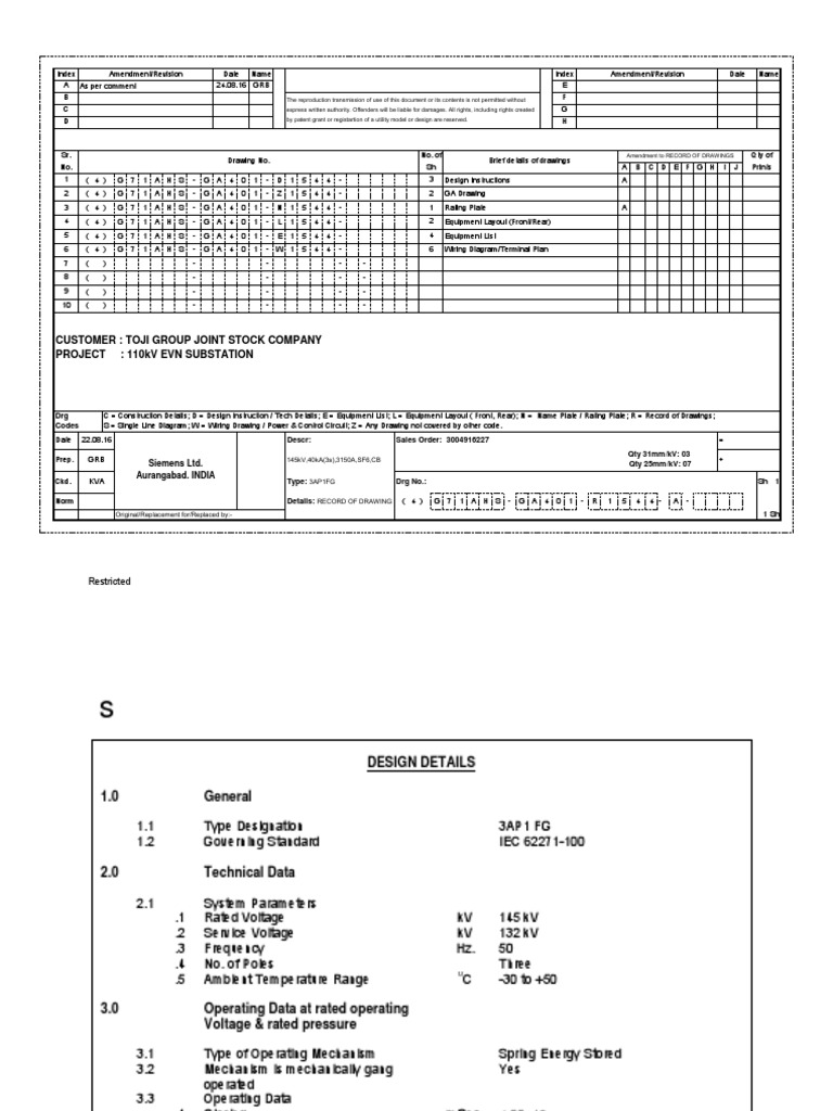 DRG CB 3AP1FG (Siemens India) | PDF | Direct Current | Electrical Wiring