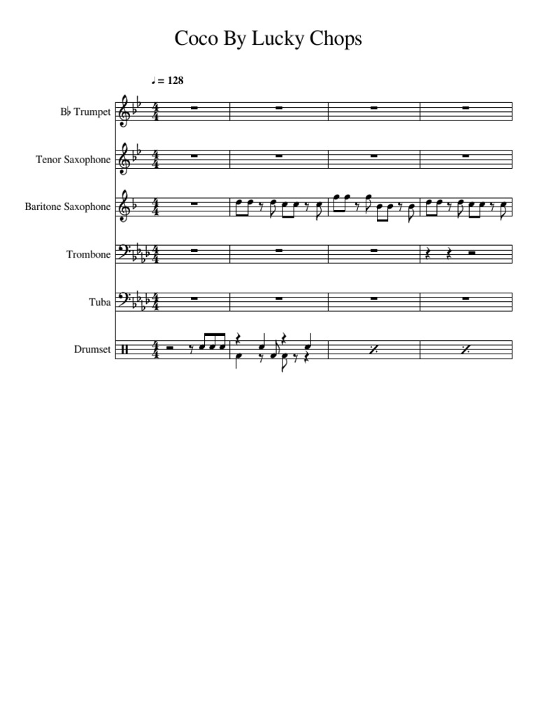 Coco - Lucky Chops | PDF | Music Of The African Diaspora | Reed Aerophones
