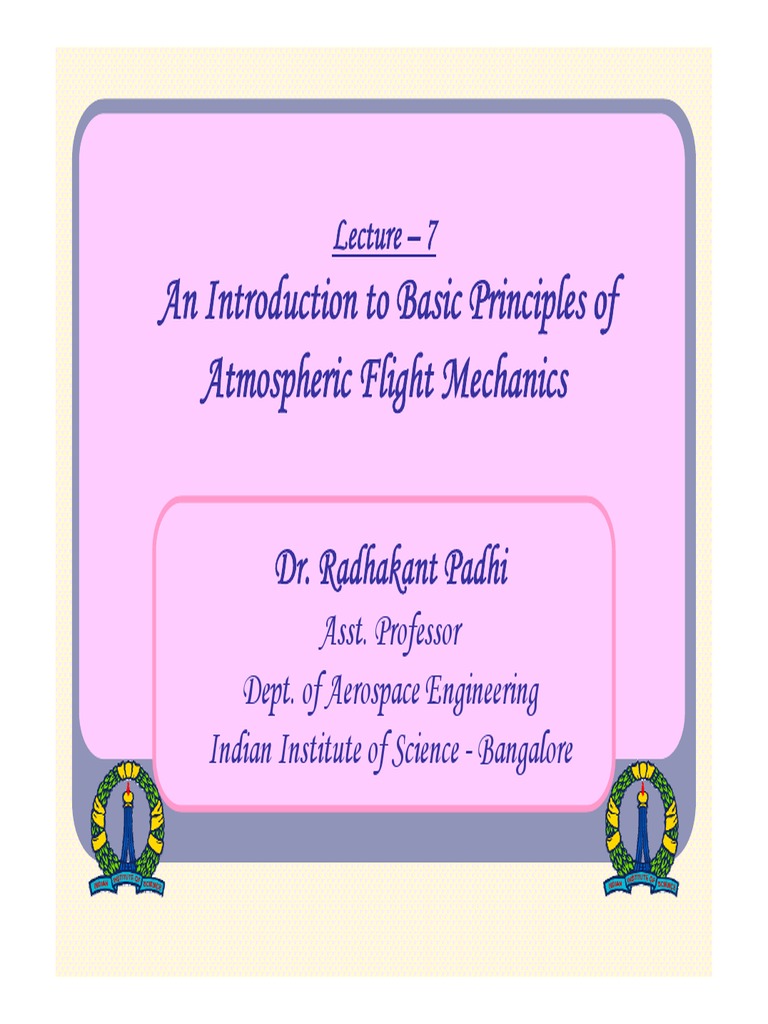 How Things Fly - Principles of Flight - Lecture PDF | PDF | Drag ...
