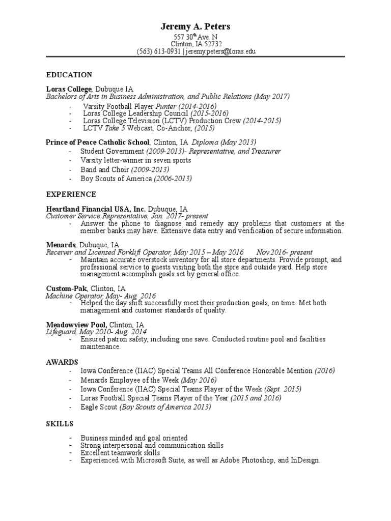 Final Resume | PDF
