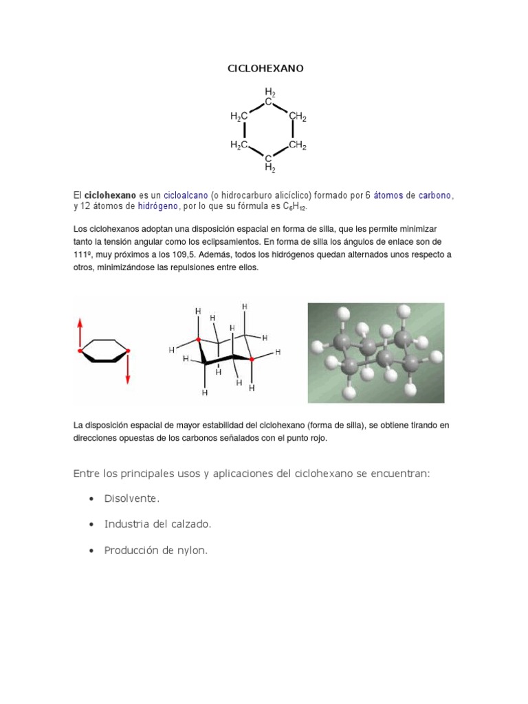 Ciclohexano | PDF