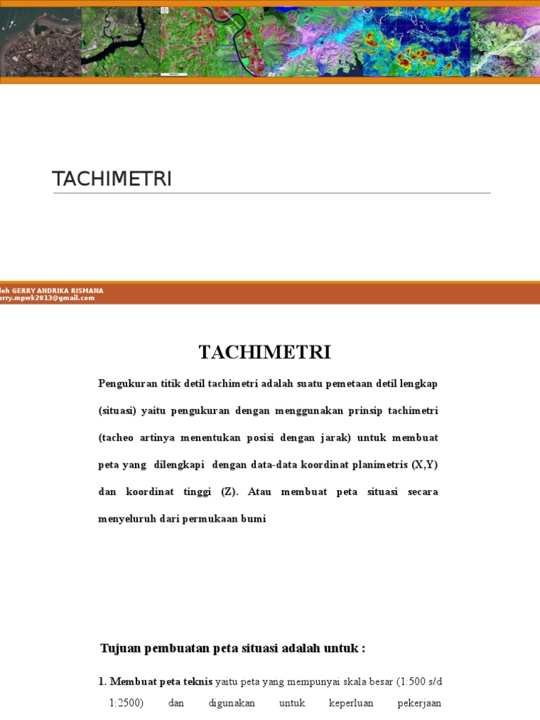 07 Tachimetri | PDF | Metode & Bahan Ajar