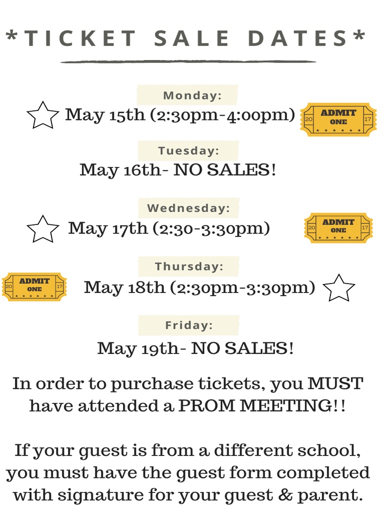 Ticket Sales Dates | PDF | Sports