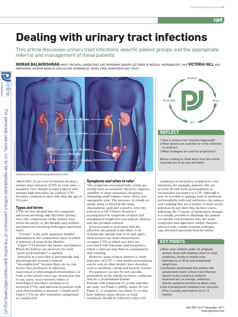 CPG UTI | Urinary Tract Infection | Urology