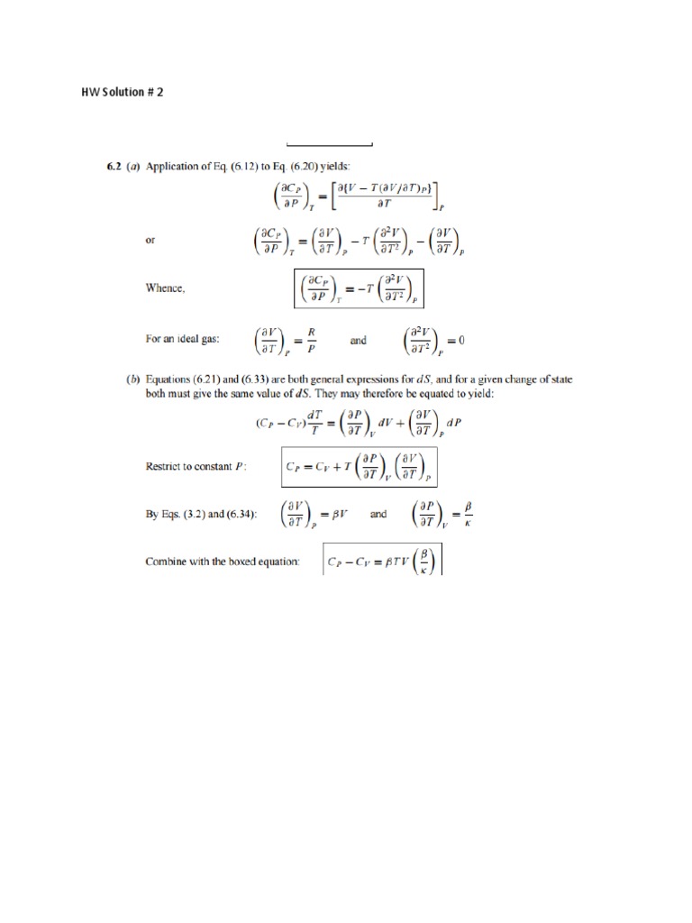HW Solution 2 | PDF
