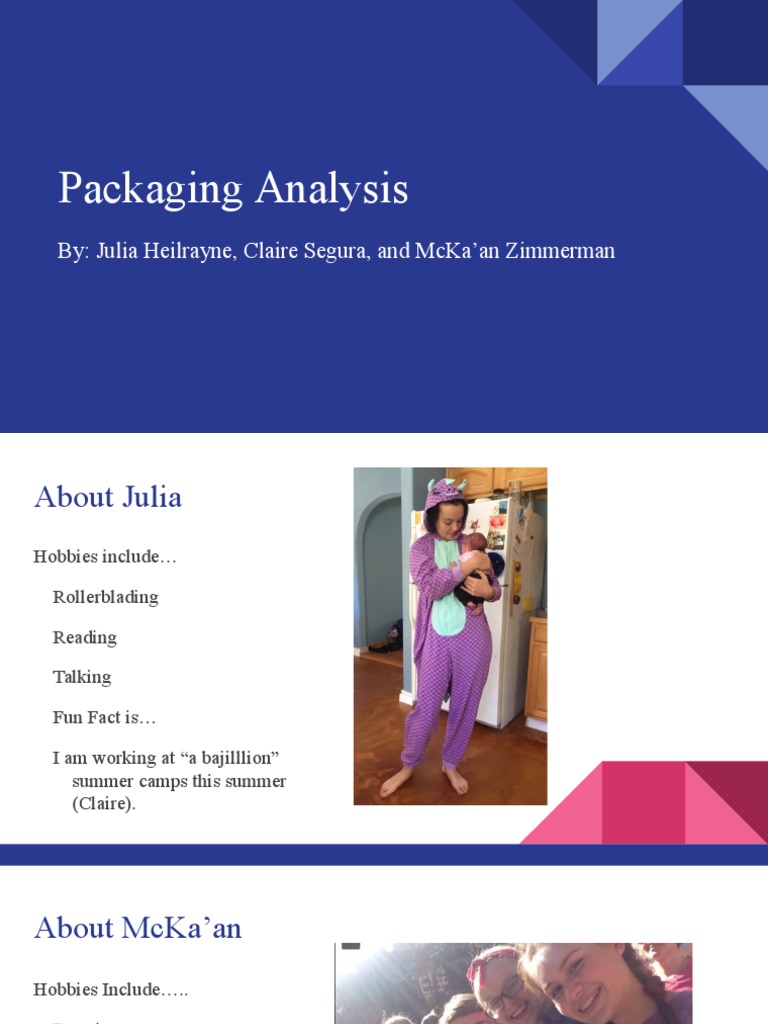 Packaging Analysis | PDF | Plastic | Economy And The Environment
