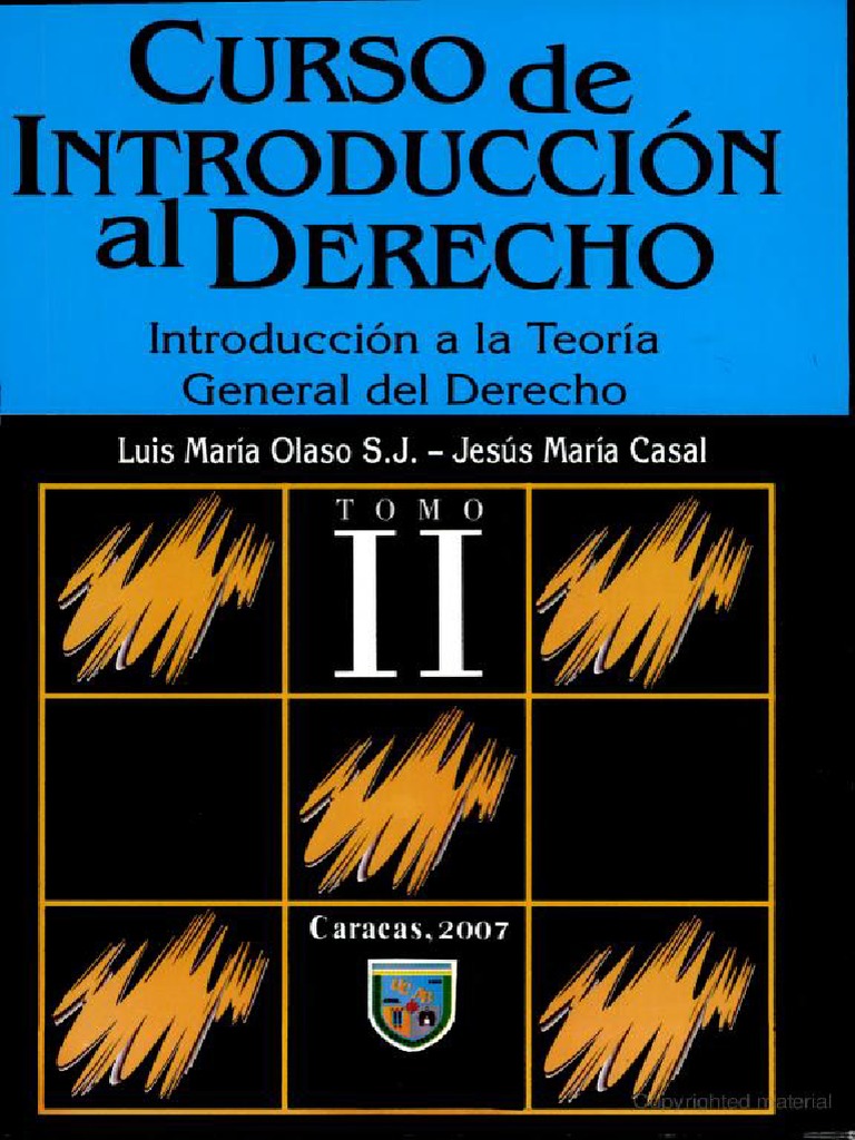 Introduccion Al Derecho Luis Maria Olaso Tomo 2 PDF | PDF