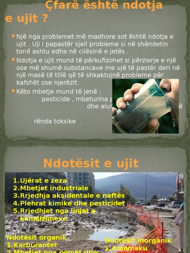 Ndotja e Ujit | PDF