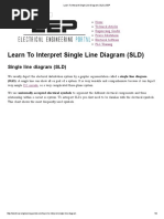Single Line Diagram (SLD) Explanation | PDF
