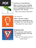 Six Reading Signposts | PDF | Insight | Reading Comprehension