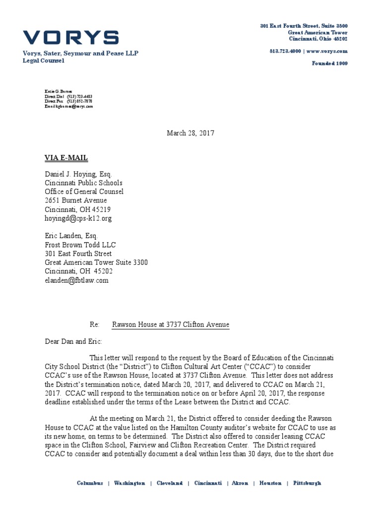 CCAC Letter | PDF | Business