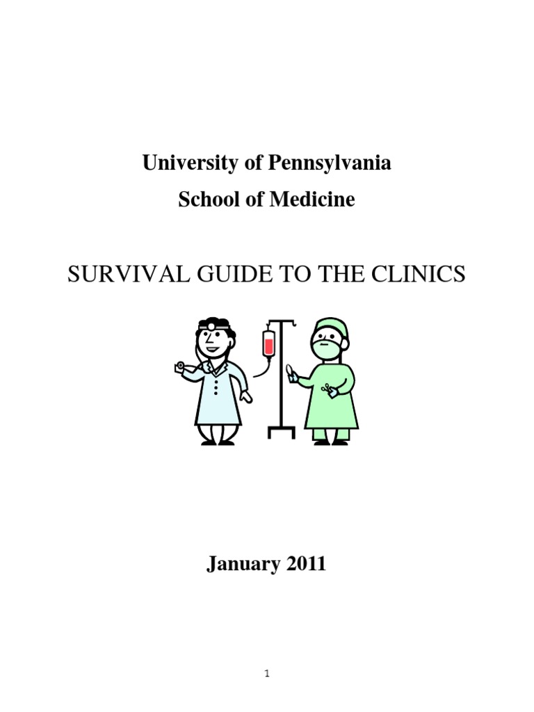 3rd Year Medical School Guide - UPenn | PDF | Residency (Medicine ...