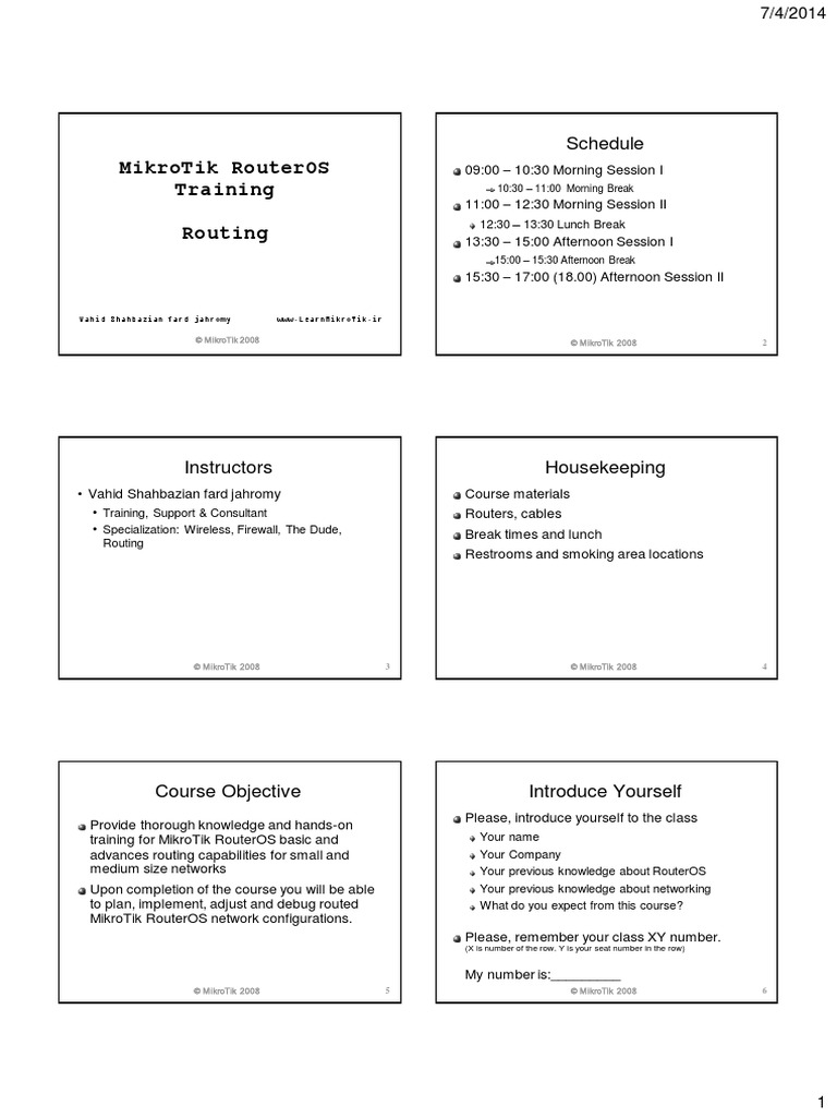 Mtcre PDF | PDF | Router (Computing) | Routing