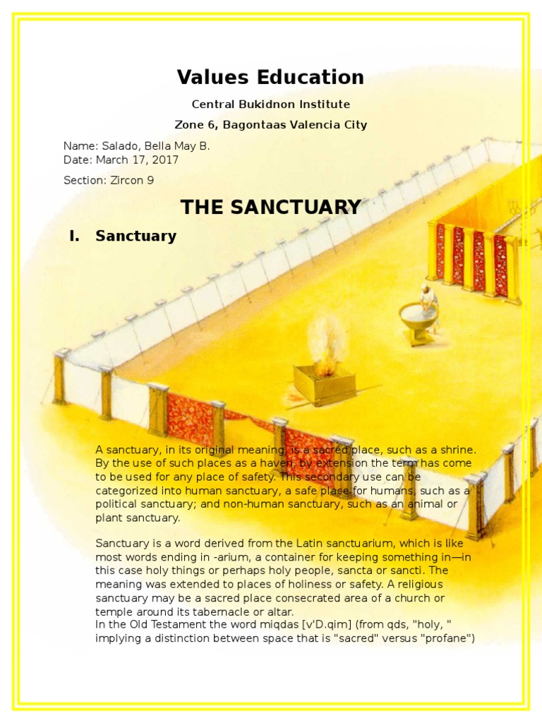 Understanding Biblical Sanctuaries | PDF | Ark Of The Covenant | Sanctuary