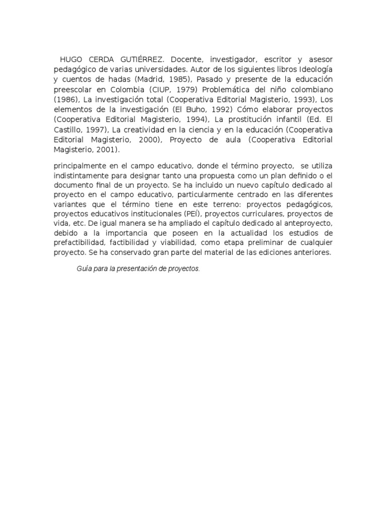 Hugo Cerda Gutiérrez | Jardín de infancia | Comunicación