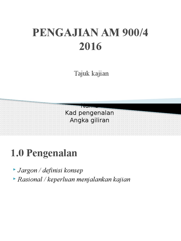 Template Pembentangan VIVA | PDF