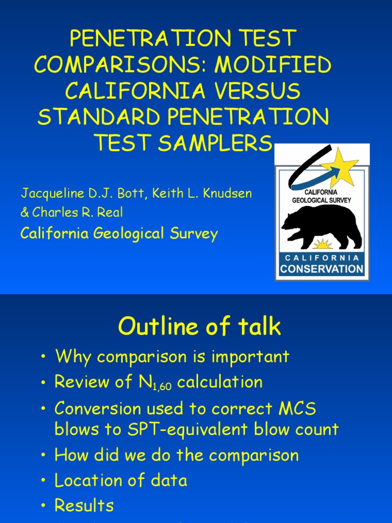 California Modified Sampler | PDF | Errors And Residuals | Science