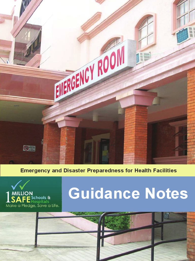 Guidance Notes: Emergency and Disaster Preparedness For Health ...