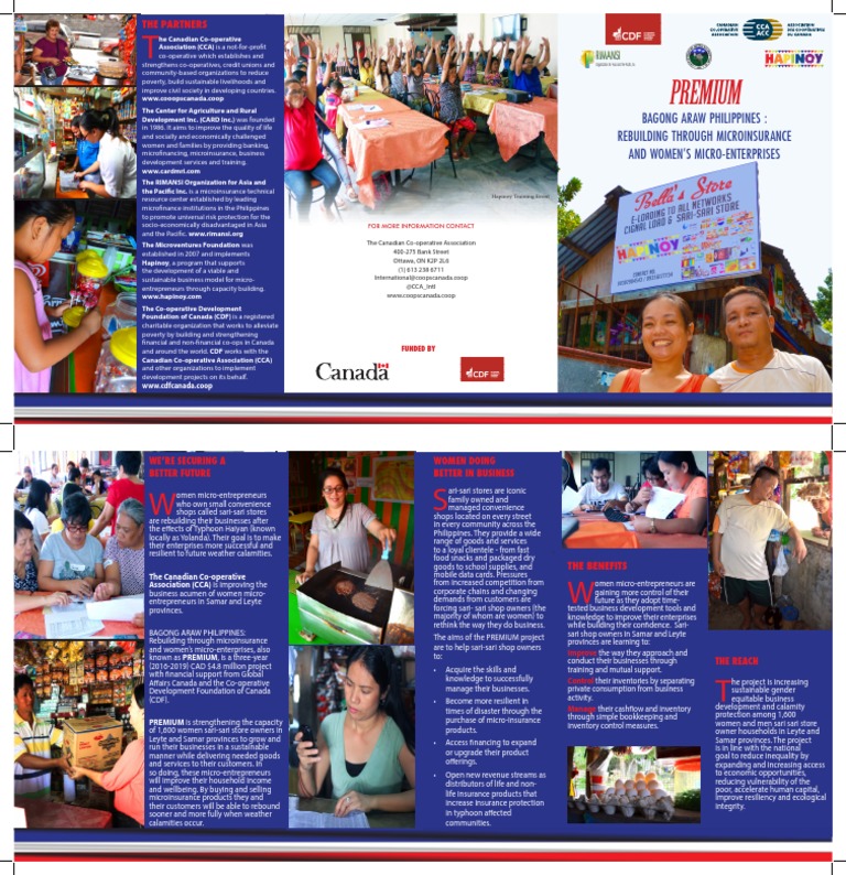 Premium Brochure - Philippines | PDF | Microfinance | Cooperative