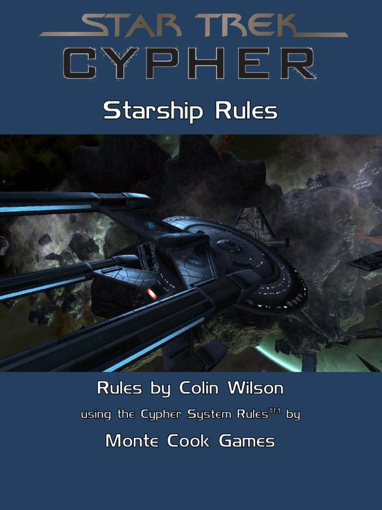 Star Trek Cypher: Starships | PDF | Ships | Cruiser