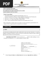 NSPO Form-1: Sworn Statement | PDF | Affidavit | Notary Public