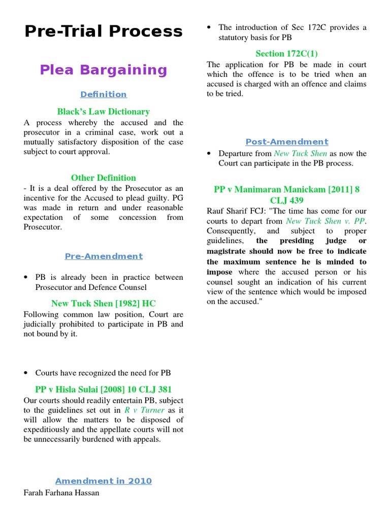 Plea Bargaining | Plea Bargain | Plea | Free 30-day Trial | Scribd