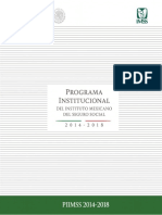 PIMSS 4T - 1T. Programa Institucional Del IMSS 2020-2024 | PDF ...