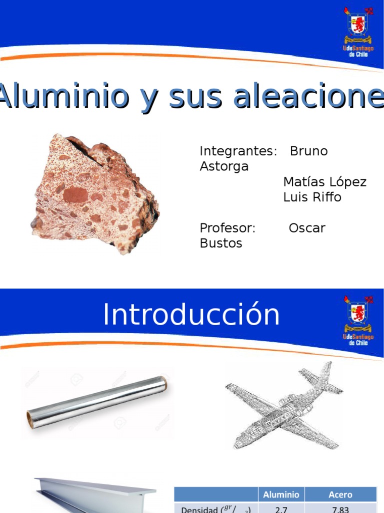 Aluminio y Sus Aleaciones | Descargar gratis PDF | Aleación | Aluminio
