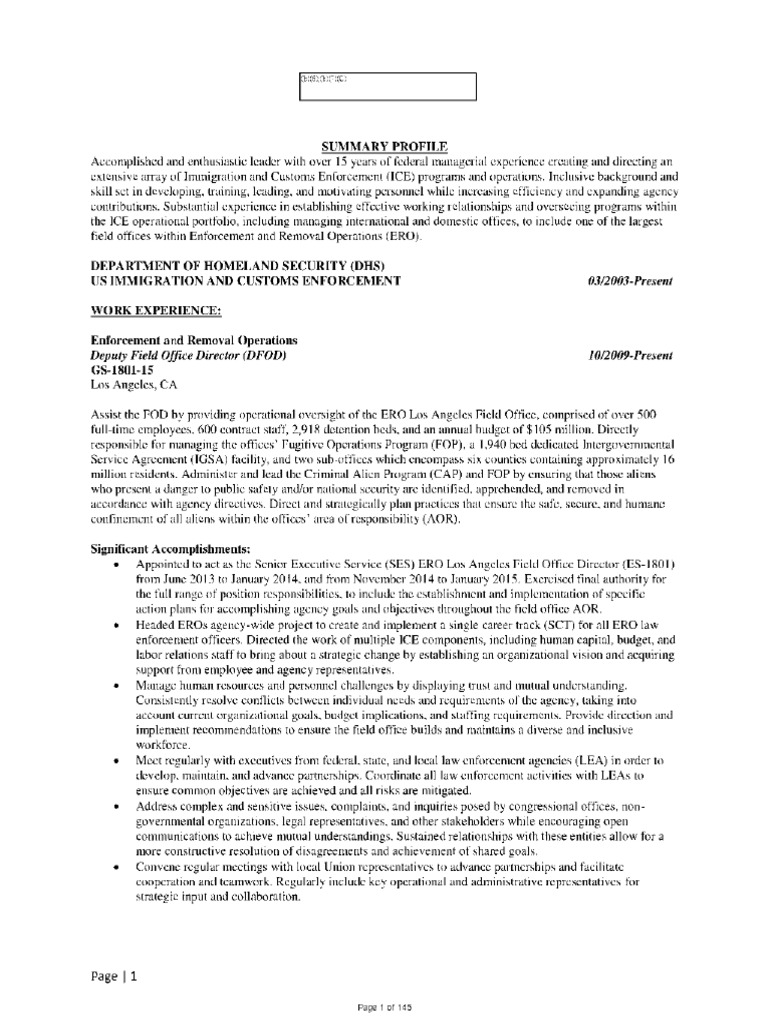 ICE Documents | PDF | U.S. Immigration And Customs Enforcement ...