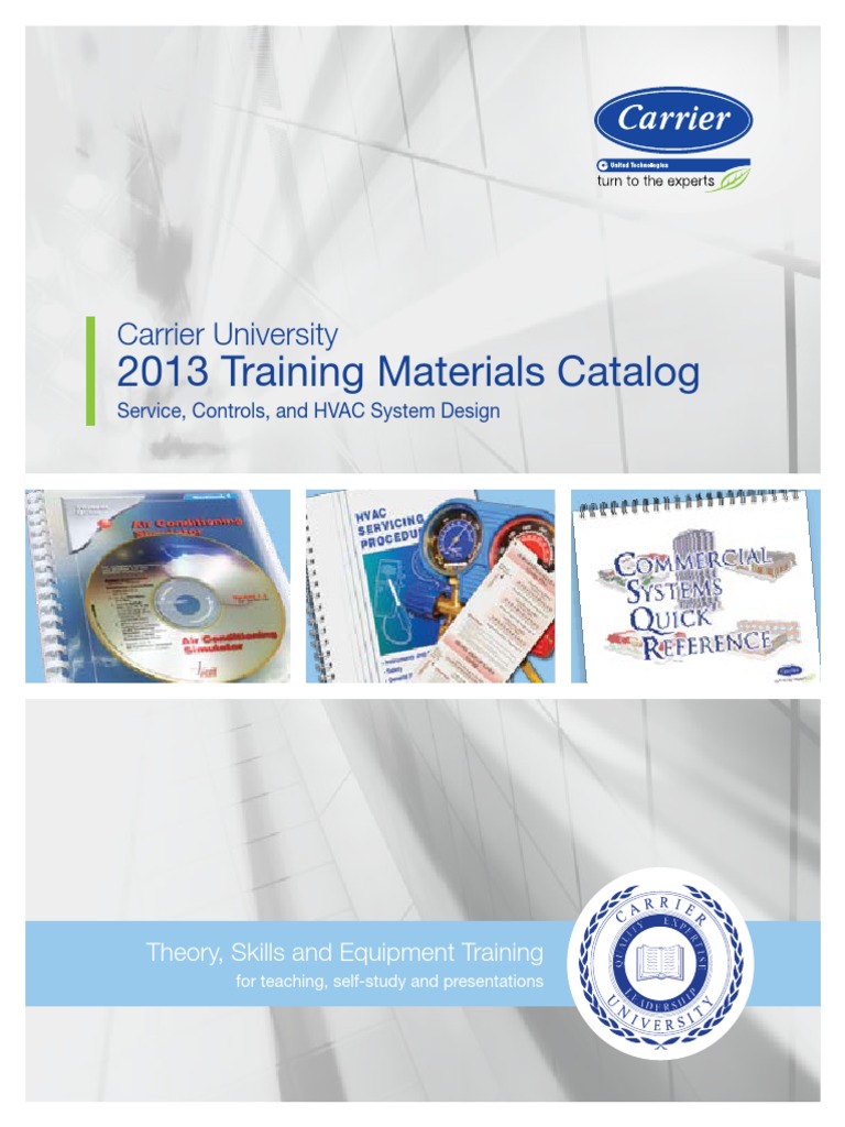 Training Materials Catalog | PDF | Hvac | Heat Pump