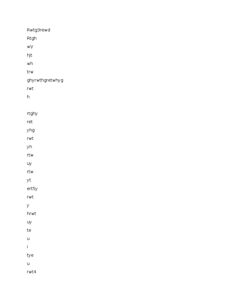 Rwtg3rewd RTGH W/R HJT WH TRW Ghyrwthgretwhyg RWT H | PDF