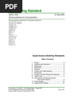 Saudi Aramco Standards | PDF