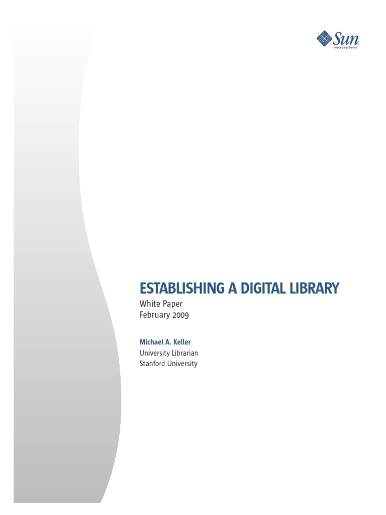 Establishing Digital Library MAKFeb2009 | PDF | Digital Library | Metadata
