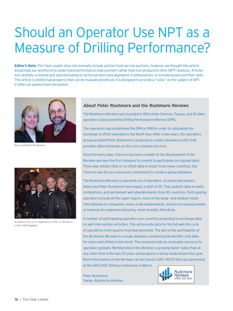 NPT As A Measurement of Performance | Download Free PDF | Risk | Business